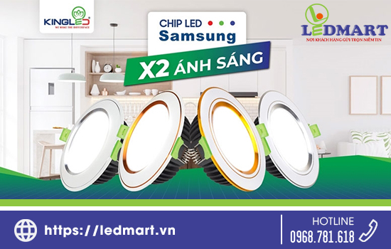 Cách chọn đèn LED âm trần tốt, tuổi thọ chiếu sáng cao